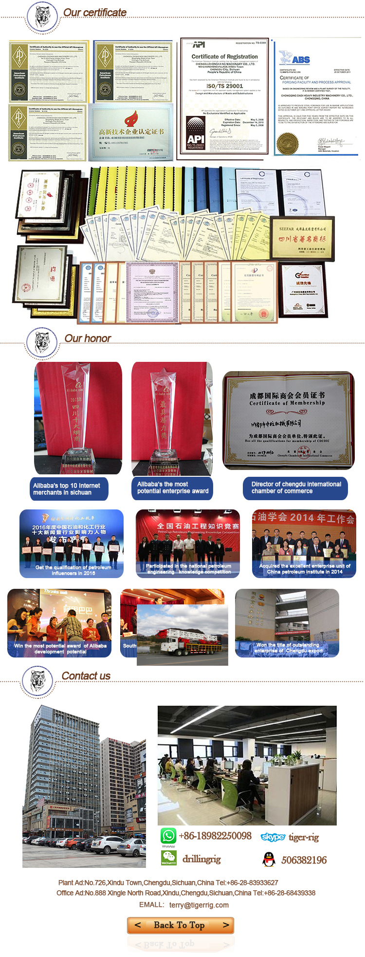 Tigerrig ZJ30 1700CT Drilling Rig-Zhonghang(avic) Machinery Manufacturing Group Co., Ltd